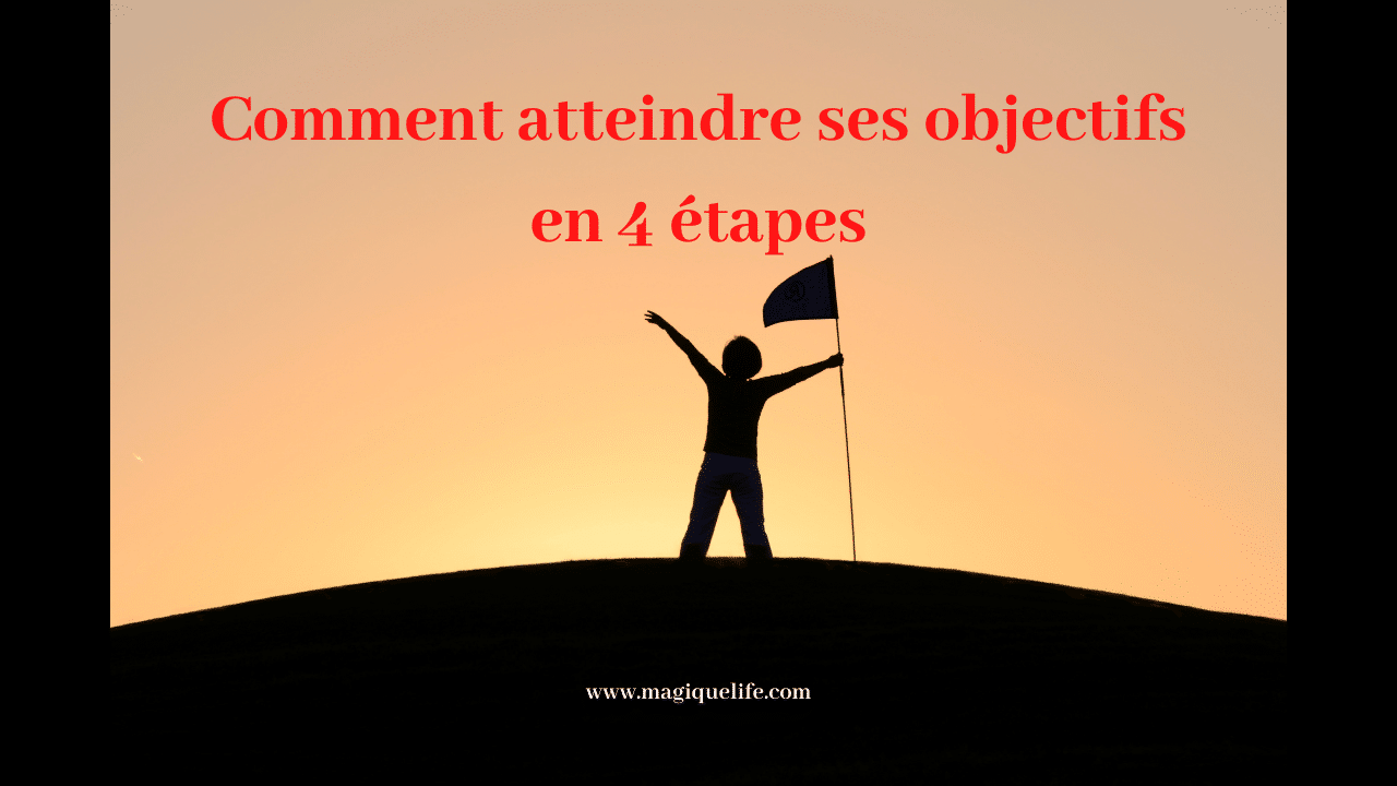 Comment atteindre ses objectifs en 4 étapes