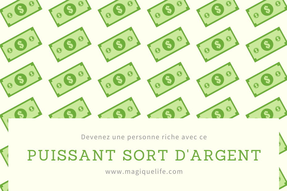Puissant sort d'argent